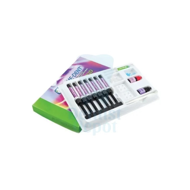 Resina Prime Dent Kit con 7 Jeringas